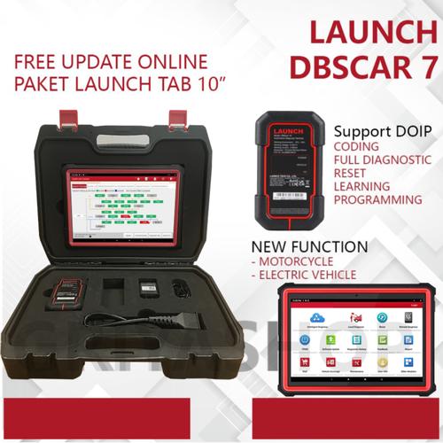 Jual Scanner Launch X431 DBSCAR 7 Professional Car TABLET 10" ORIGINAL ...