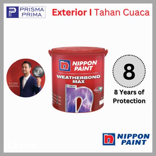 Jual Cat Tembok Exterior Weatherbond Max Nippon Paint Luar Vinilex ...