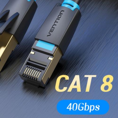 Promo Kabel LAN Cat 8 Gigabit RJ45 Vention Ethernet SSTP 5M 8M 10M 12M ...