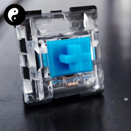 Jual Content KTT Blue Switch Mechanical Keyboard Clicky 3 Pin Plate ...