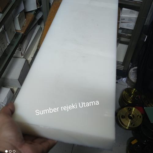 Jual Nylon PE Putih lembaran ( Polyethylene Sheet ) 50mm x 10cm x 10cm - Jakarta Barat - Sumber ...