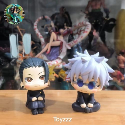 Jual Action Figure Jujutsu Kaisen Gojo Satoru Suguru Geto Cute Chibi ...