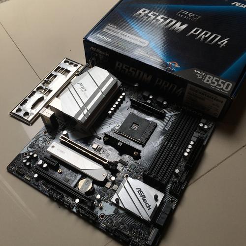 Jual Motherboard b550m pro 4 fullset normal no minus - Kab. Bantul ...