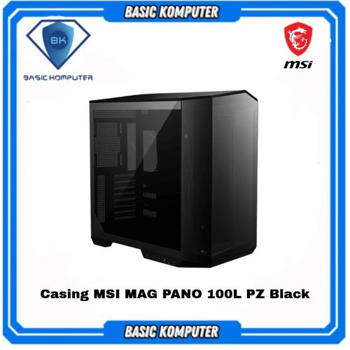 Jual Casing MSI MAG PANO 100L PZ [ ATX / Micro-ATX ] - Hitam - Jakarta ...