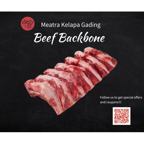 Jual Grass Fed Beef Back Bone Impor / Tulang untuk Kaldu Bone Broth ...