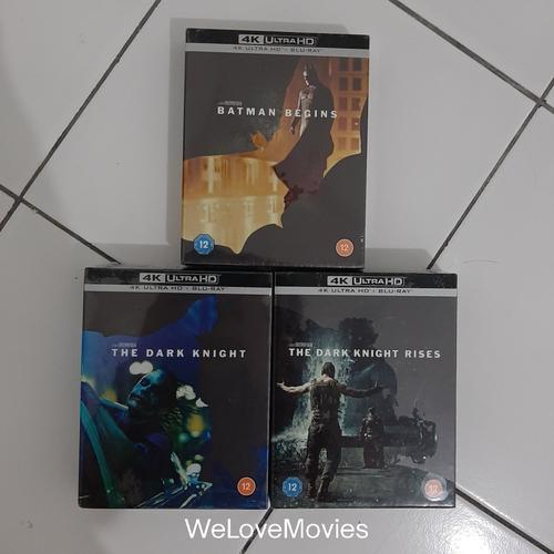 Jual Blu Ray Dark Knight Trilogy 4K Ultra HD Steelbook Collector's Edition - Kota Medan ...