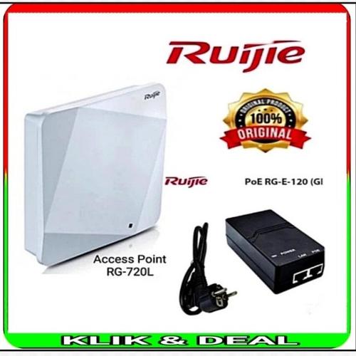 Jual ruiji ruijie rg-ap 720 L indoor wireless access point plus POE RG ...