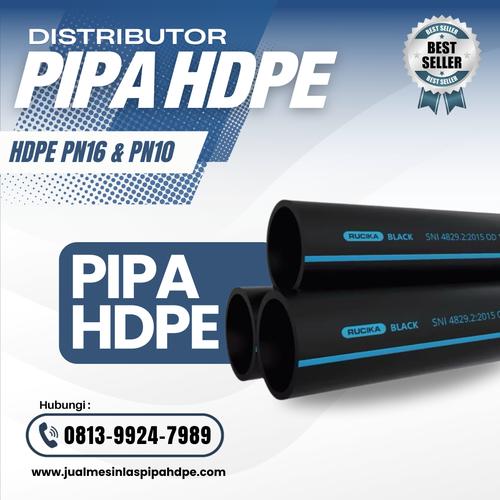 Jual Pipa Hdpe For Air Bersih/PDAM Rucika Ukuran 5 Inch PN 10 ( INDENT ...