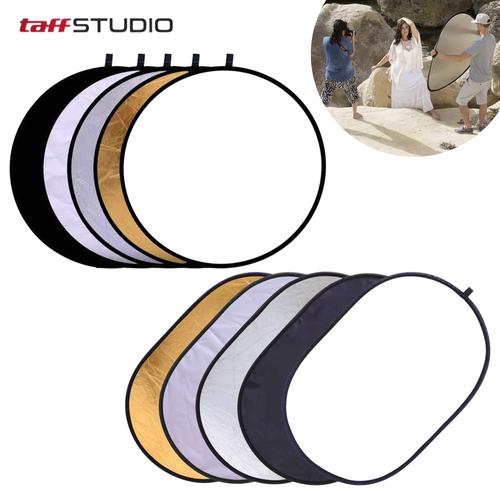 Jual TaffStudio Reflektor Cahaya Foto Studio Bulat Oval Reflector ...