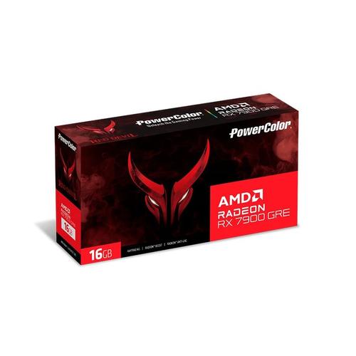 Jual VGA POWERCOLOR AMD RADEON RX 7900 GRE RED DEVIL 16GB GDDR6 - Kota ...