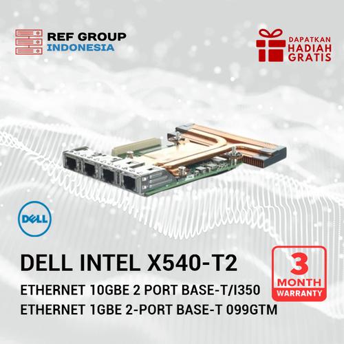 Jual Dell Intel X540-T2 Ethernet 10GbE 2-port Base-T/I350 Ethernet 1GbE ...