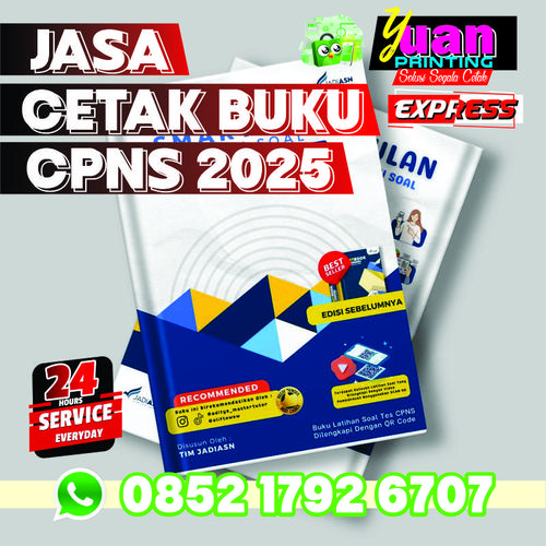 Jual Cetak Buku Cpns 2025 Murah - Jakarta Timur - YuanPrinting | Tokopedia
