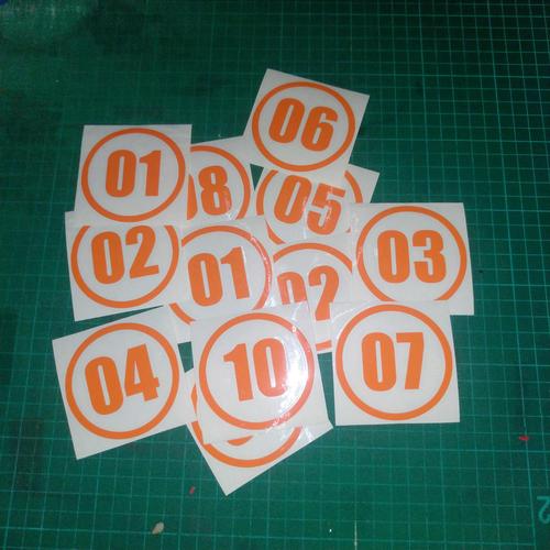 Jual STIKER ANGKA MODEL BULAT UK 14 CM - ORACAL - LIGHT BLUE - Jakarta ...