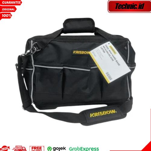 Jual Tas Perkakas Krisbow Hard Base LRTB6 Tas Peralatan Pertukangan ...