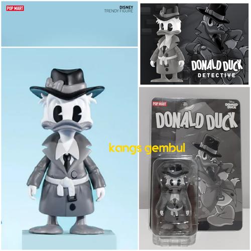 Jual POP MART Disney Donald Duck Trendy Figure / Donald Duck Detective ...