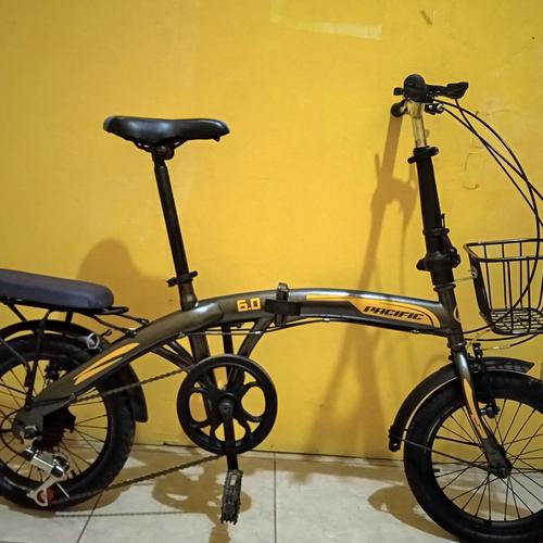 Jual Sepeda Lipat ukuran 16 Repaint Pacific Sepeda Second sepeda Bekas ...