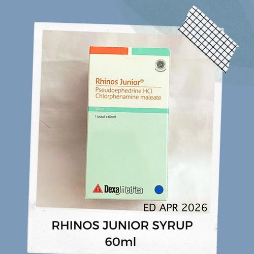 Promo RHINOS JUNIOR SYRUP 60 ML - Kota Bandung - JeansPharmaTech ...