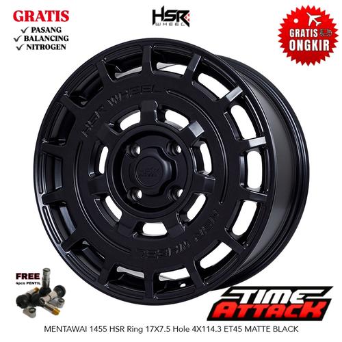 Jual Velg Mobil Toyota Avanza Ring 17 HSR Mentawai Hole 4 x 114,3 ...