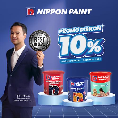 Promo NIPPON SPOT-LESS PLUS SHEEN TINTING - 2.5L - CAT ULTRA PREMIUM ...