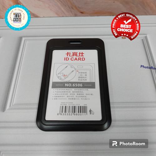 Jual Id Card Holder Nametag Polos Tempat Id Card Casing Frame Id Card ...
