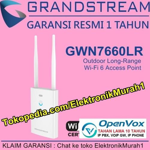 Jual Grandstream GWN7660LR WiFi 6 Outdoor Long Range Access Point ...