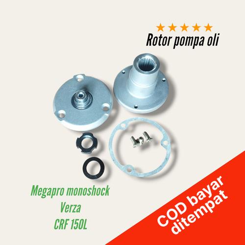 Jual rotor filter pompa oli Verza MegaPro new monoshock CRF 150L importir - Kab. Bekasi - polos ...