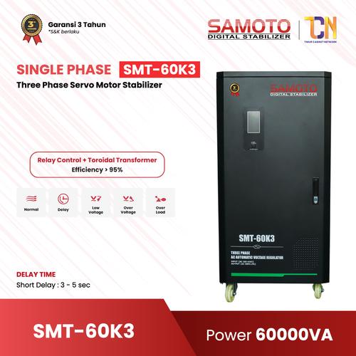 Jual SAMOTO Stabilizer 60000VA Stavolt Three Phase Stavolt SMT60KVA 3 ...