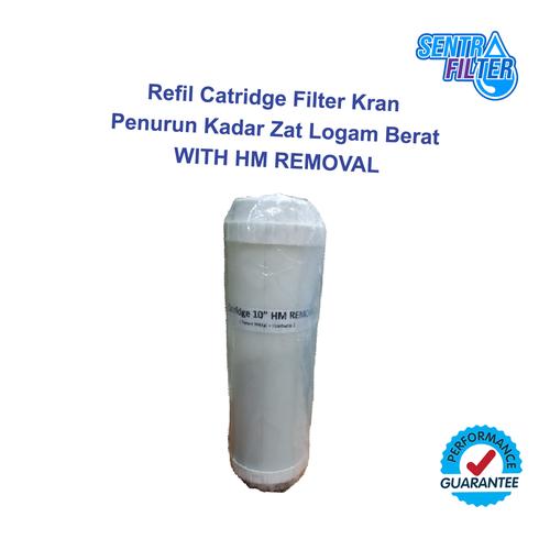 Jual Refil Catridge Filter Kran Penurun Kadar Zat Logam Berat WITH HM ...