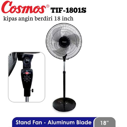 Jual kipas angin COSMOS TIF1801S kipas angin berdiri 18 inch/Kipas ...