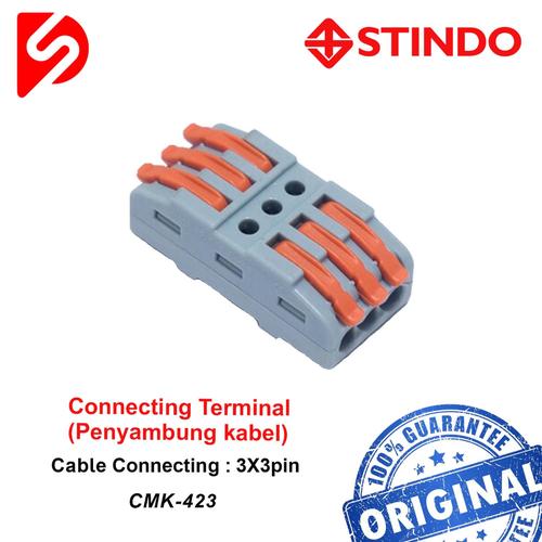 Jual Connecting Terminal / Cable Connector CMK-423 3X3pin 32A/250V ...