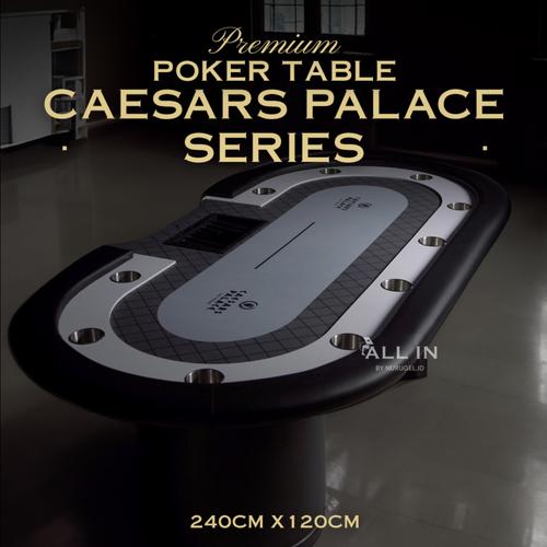 Jual Meja Texas Holdem Poker Table 240cm x 120cm Caesars Palace Kasino ...