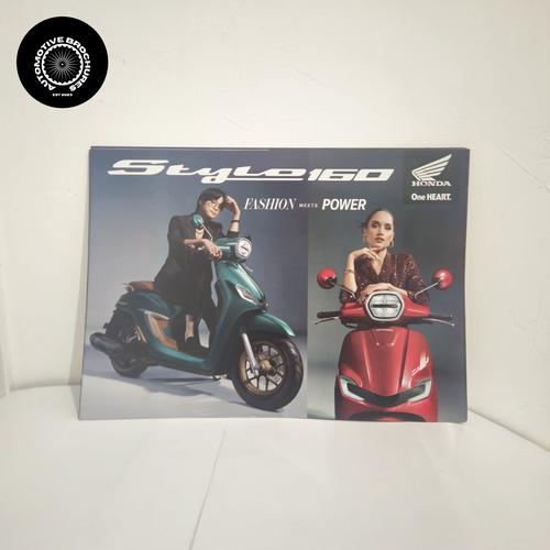 Jual brosur katalog motor homda stylo 160 2024 leaflet - Kota Surabaya ...