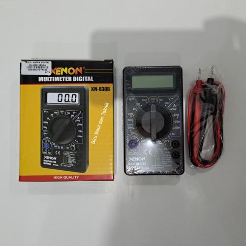 Jual Digital Multimeter XENON XN830 / Alat Multi Avo Meter Multitester ...