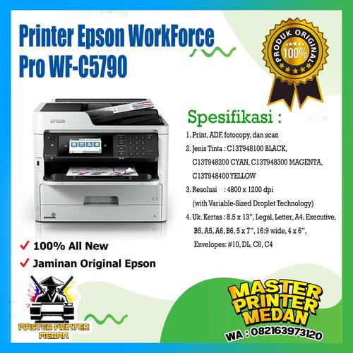Jual PRINTER EPSON WF-C5790 EPSON WF C5790 EPSON WFC5790 A4 Print Scan ...
