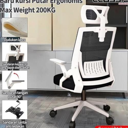 Jual Fastmall- Baru kursi putar ergonomis / kursi kantor / kursi belajar / kursi kerja / kursi ...