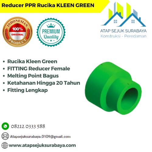Jual Rucika Kelen Green / Reducer Female / Fitting Tee / Pipa PPR ...