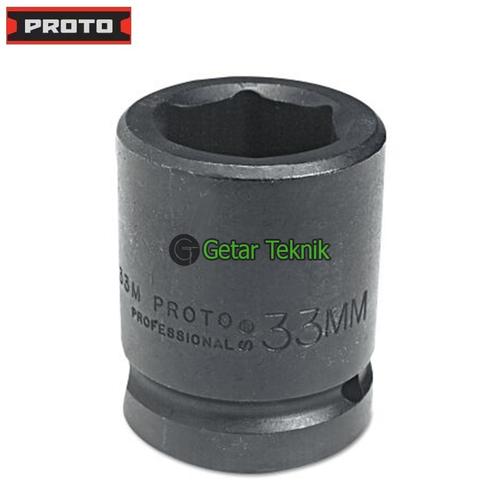 Jual Mata Socket Impact 33 mm Proto J10033M Drive 1 inch 6 Point - Kab ...
