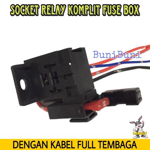 Jual SOCKET RELAY KOMPLIT SEKRING - Rumah Soket Relay Gandeng Kaki 4 ...