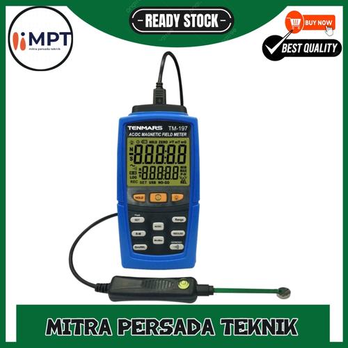 Jual Tenmars TM-197 AC / DC Magnetic Field Meter Gaussmeter Teslameter ...