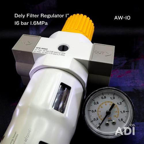 Jual Dely AR-10 AW-10 Filter Regulator Pneumatic 1inch Regulator Filter ...