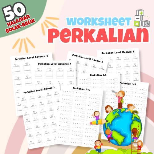 Jual beli 5 gratis 1 | worksheet perkalian | lembar kerja perkalian ...