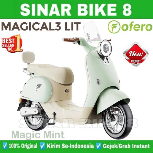Jual Sepeda Listrik OFERO MAGICAL 3 Lithium Electrice Bike 500 Watt ...