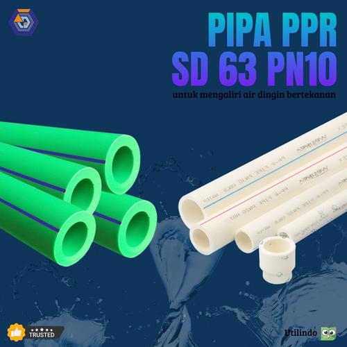 Jual PIPA PPR SD PN10 63 x 5.8MM / PIPA PPR SD PN10 2 INCH Pipa PPR Air ...