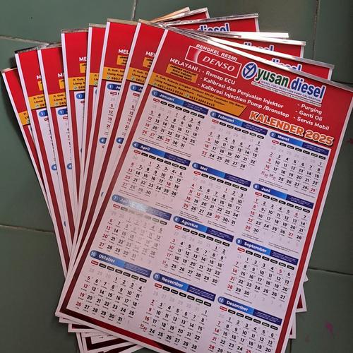 Jual Kalender poster 2025 / Kalender dinding poster 2025/ Custom ...