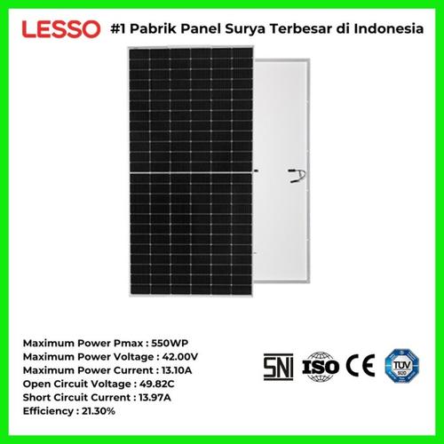 Jual Solar Panel LESSO 550 WP TKDN - Kab. Demak - smart home Semarang ...