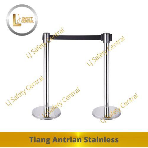 Promo Standing Barrier Tiang Antrian Railing Stand Pembatas Antrian ...