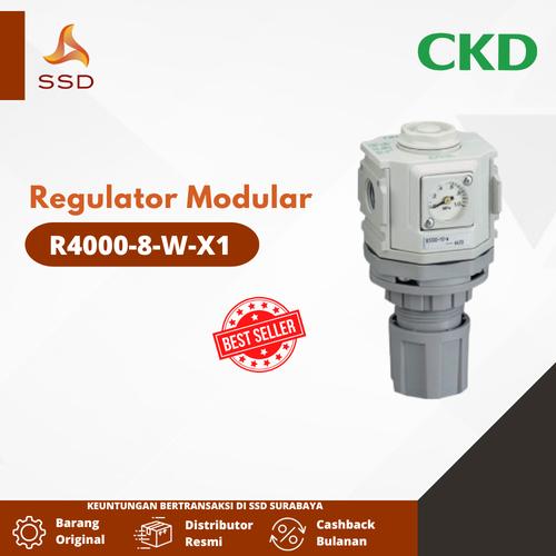 Jual CKD Air Regulator Modular Type R4000-8-W-X1 - Kota Surabaya - SSD ...
