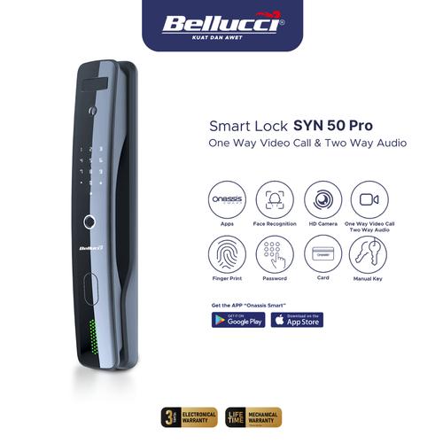 Promo BELLUCCI SMART LOCK SYNTEZA 50 PRO 3D FACE ID 1WAY VIDEO & 2WAY ...