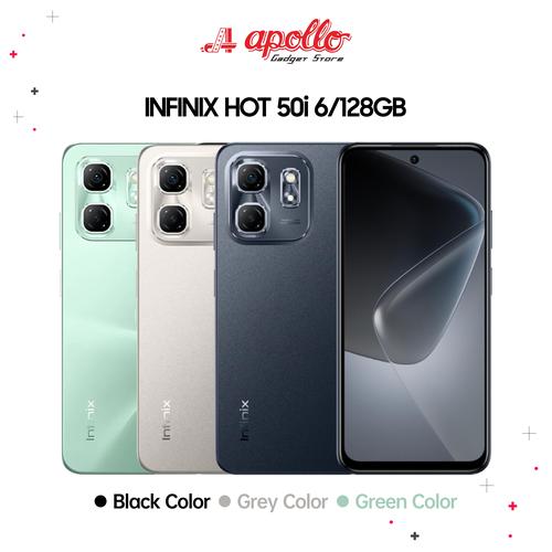 Promo Infinix Hot 50i 6/128GB Garansi Resmi Indonesia Cicil 0% 3x ...