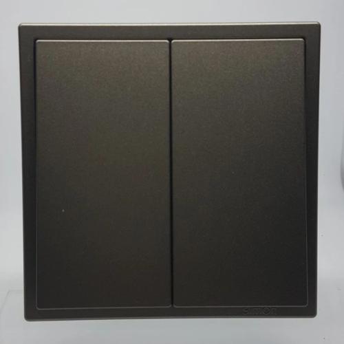 Jual SAKLAR SERI INTERMEDIATE SIMON I7 GREY / SAKLAR 2 GANG ...